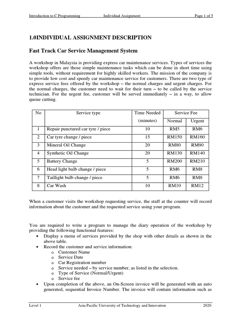3 Assignment questions-APU1F1911-ICP-v1-1 | PDF | C (Programming Language) | Software Development
