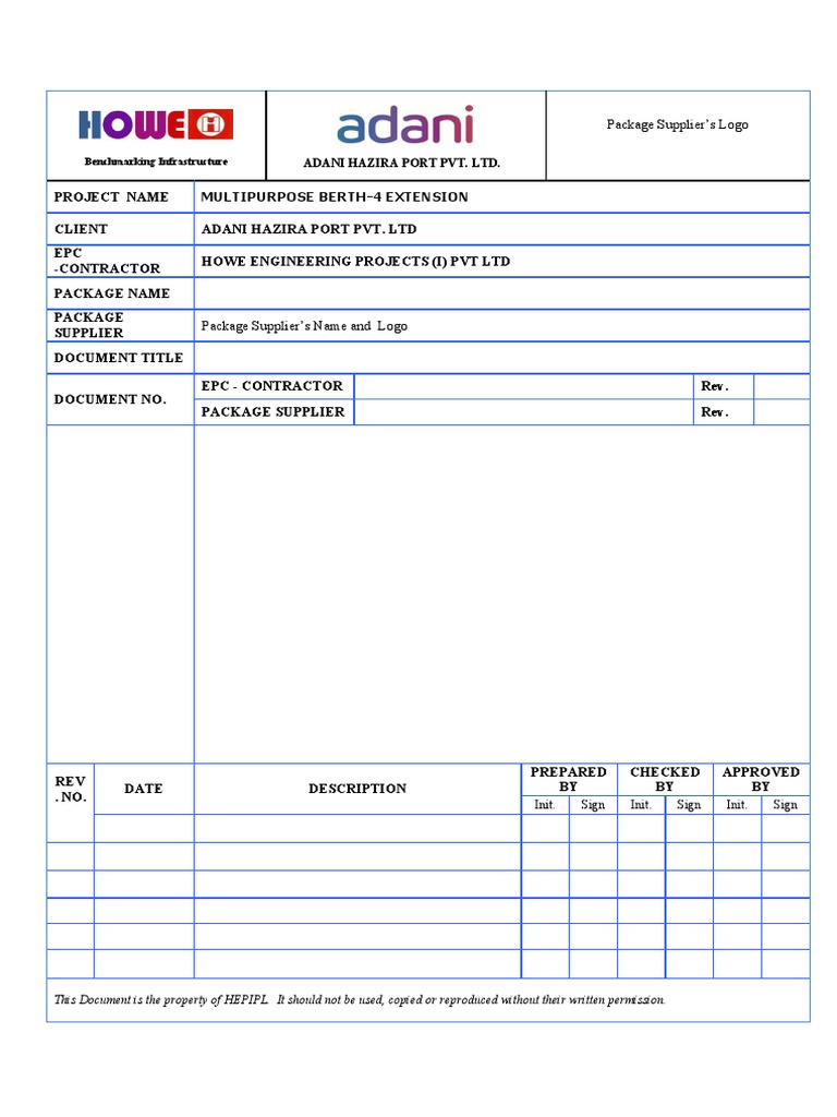 4 - APPENDIX - Document Cover Page | PDF