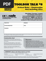 Fatigue Management Toolbox Talk | PDF | Occupational Safety And Health ...