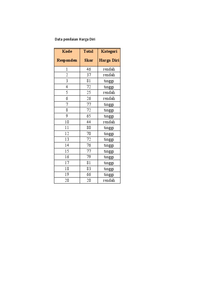 Contoh Entri Data | PDF