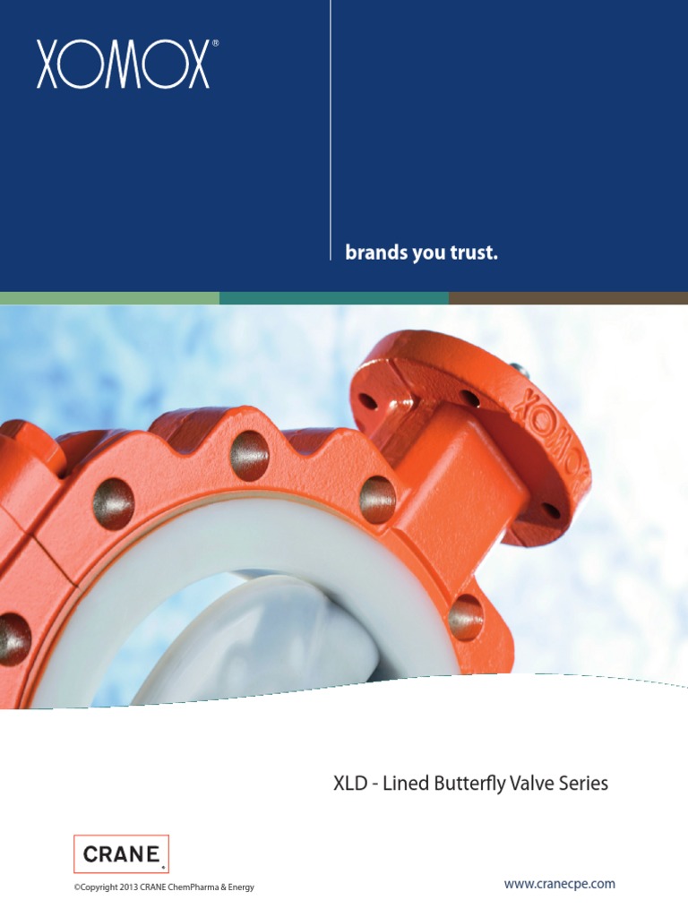 Xomox Lined Butterfly PDF | PDF | Mechanical Engineering | Nature