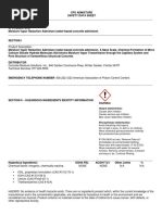 Mobil Delvac MX 15W-40 Safety Data Sheet | PDF | Waste | Toxicity