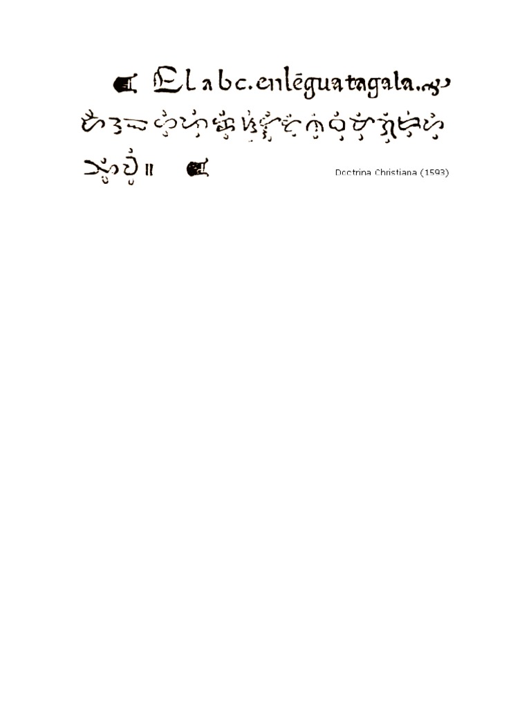 An Introduction to the Baybayin Script: Its Origins, Names and ...