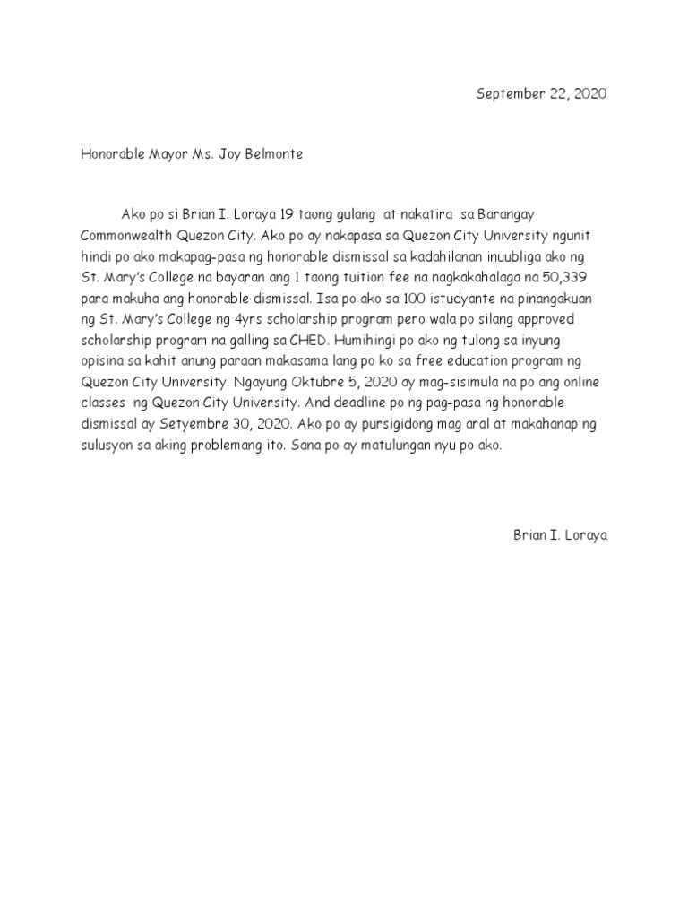 Letter For Joy | PDF