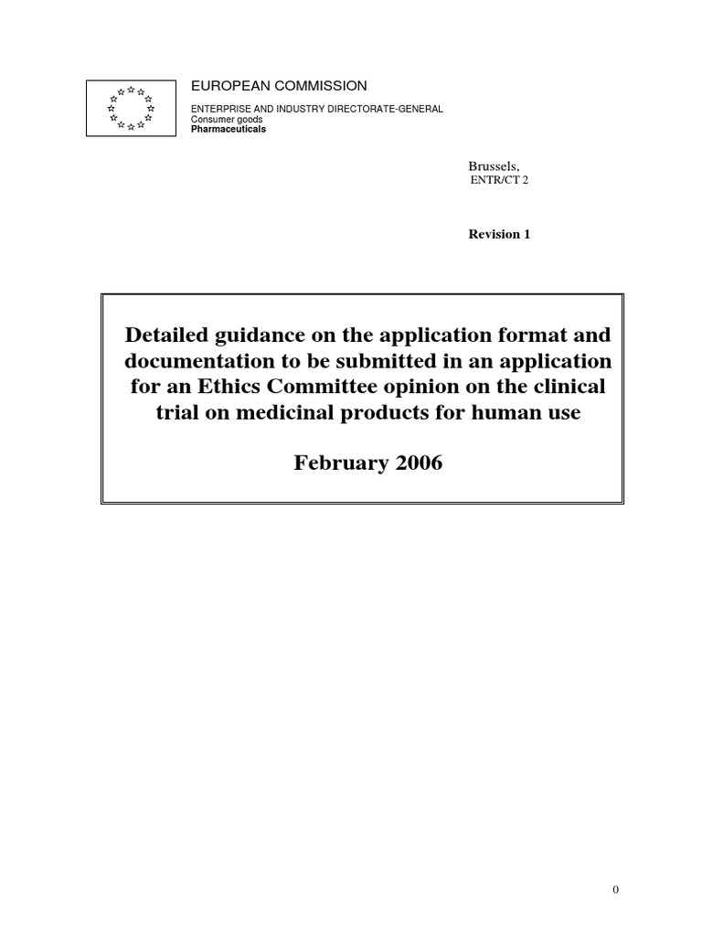 12 Ec Guideline 20060216 en PDF | PDF | Institutional Review Board ...