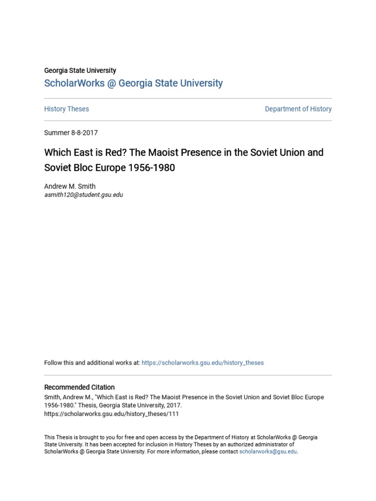 Which East Is Red - The Maoist Presence in Germany | PDF | Maoism ...