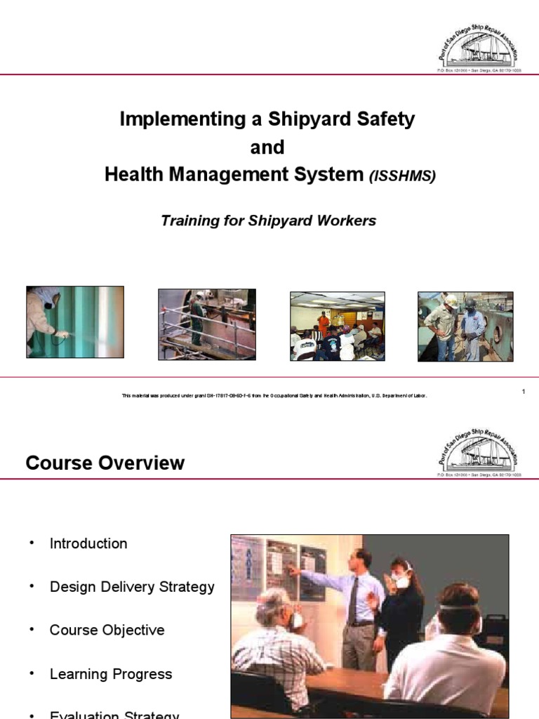 Shipyard Safety Training Overview | PDF | Occupational Safety And ...