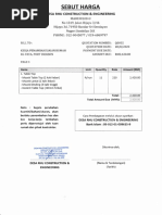Contoh Resit Rasmi | PDF