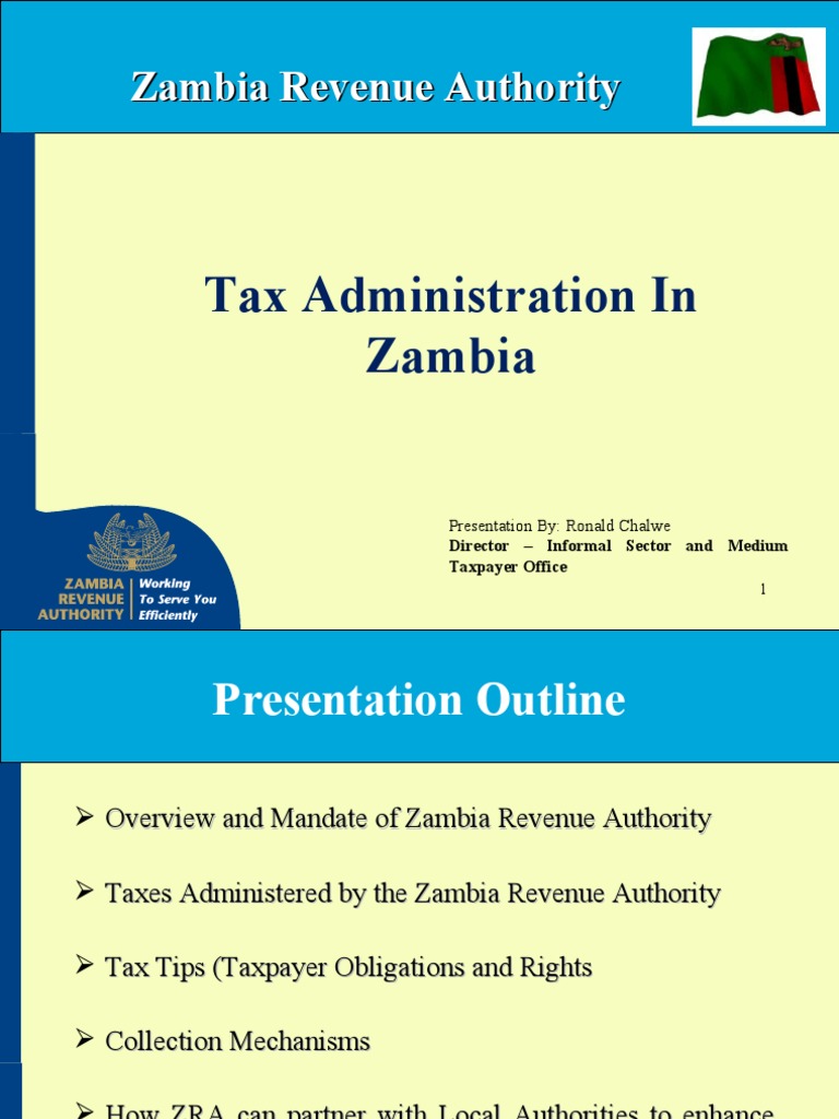 Zambia Revenue Authority | PDF | Withholding Tax | Taxes