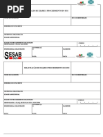 Modelo de Guia de Exames Sus | PDF