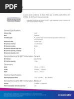 CV3PX308R1 | PDF | Antenna (Radio) | Decibel