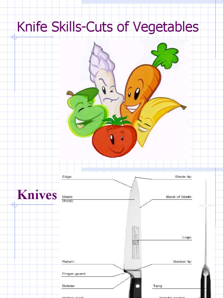 Essential Vegetable Cutting Techniques | PDF