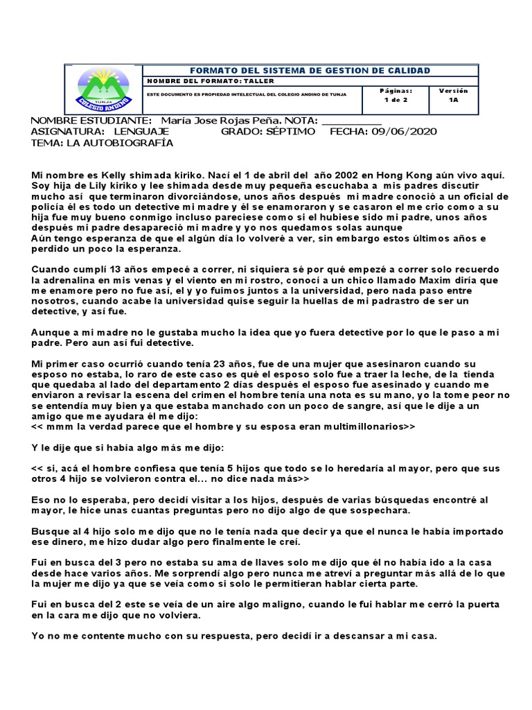 Maria Jose Rojas Peña | PDF