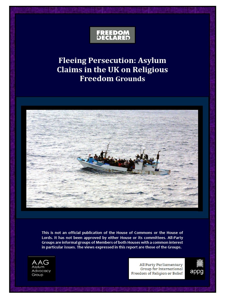 Fleeing Persecution: Asylum Claims in The UK On Religious Freedom | PDF ...
