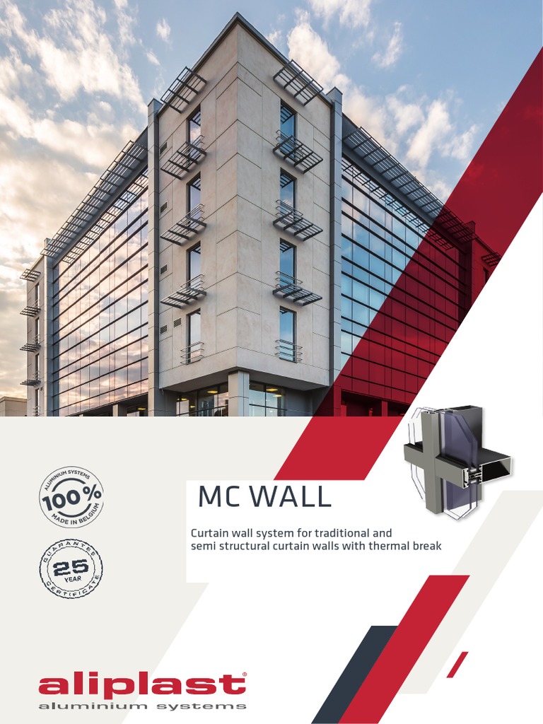 MC Wall: Curtain Wall System For Traditional and Semi Structural ...