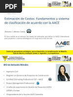 AACE Sistema de Clasificacion de Costos | PDF | Taxonomía (biología ...