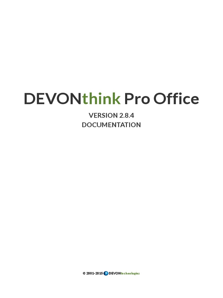DEVONthink Pro Office Manual PDF | PDF | Safari (Web Browser) | Mac Os