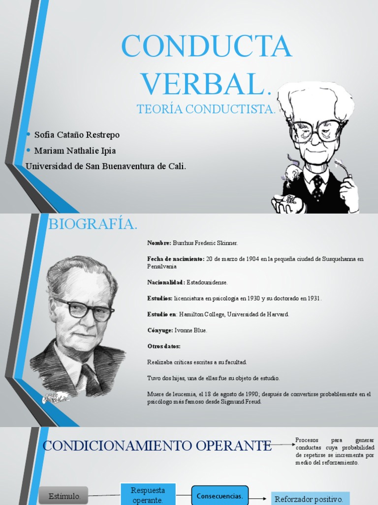 Conducta Verbal - Skinner Lista | PDF | Comportamiento | Acción (filosofía)