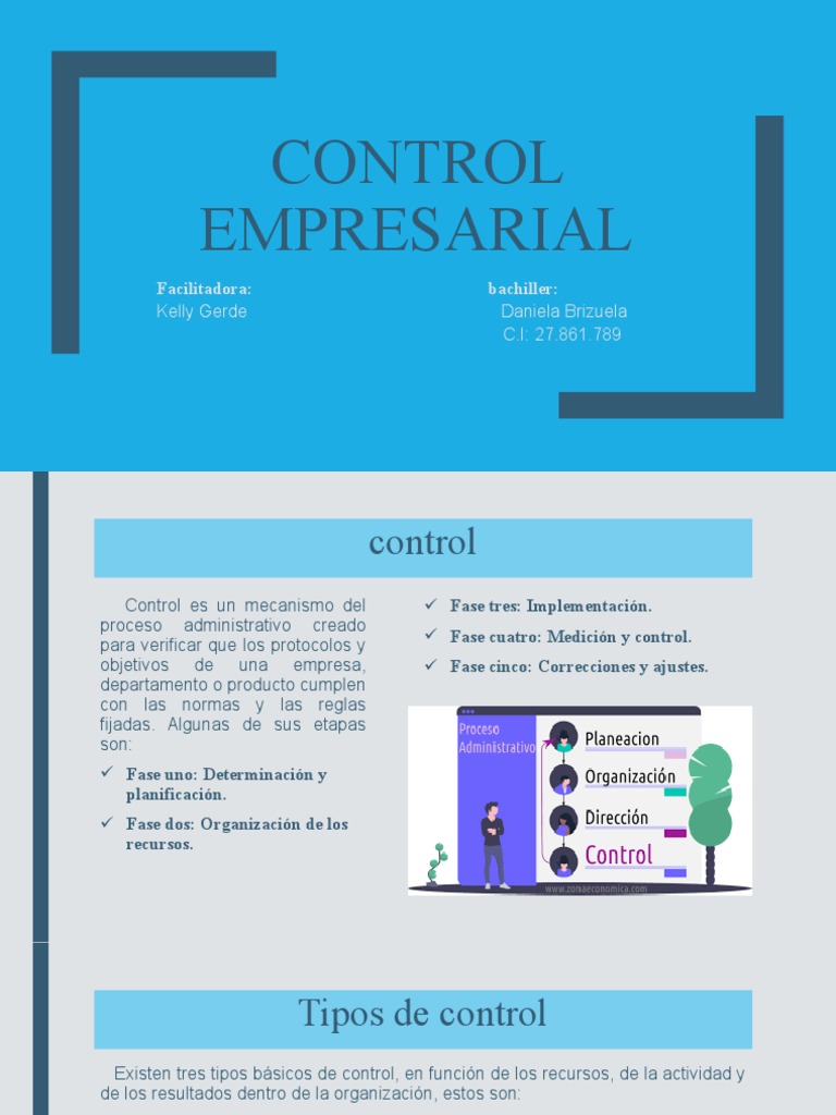 Control Empresarial (Power Point) | PDF | Gestión de recursos humanos ...