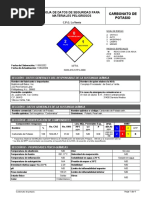 Ficha de Seguridad del Ftalato Ácido de Potasio | PDF | Agua ...