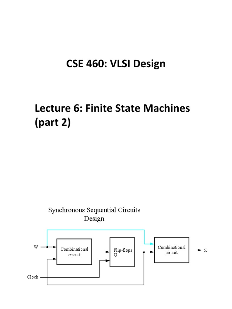 Cse 460 Lec 6 Pdf Electronic Design Computing 