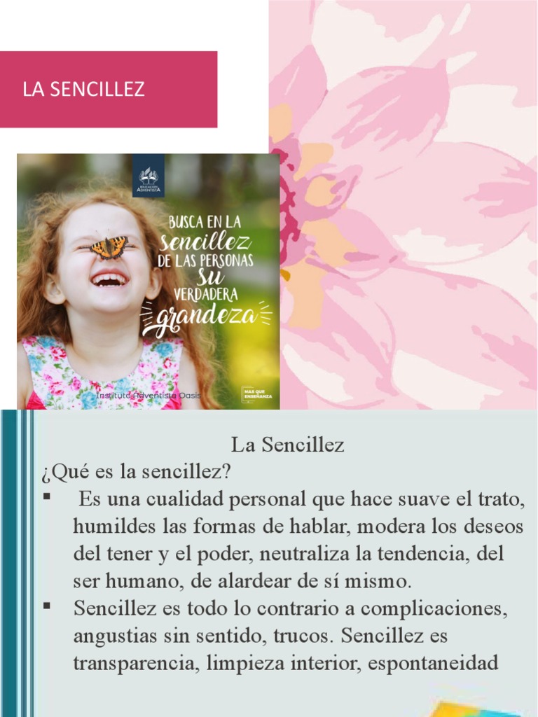 La Esencia de la Sencillez | PDF