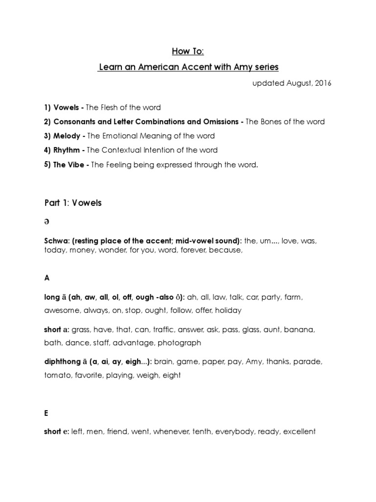 Mastering the American Accent Guide | PDF | Linguistics | Semiotics