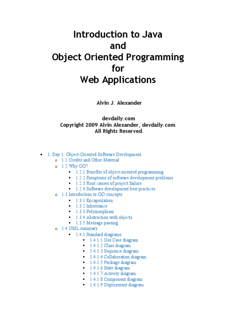 Introduction To Java Web Application | PDF | Method (Computer ...