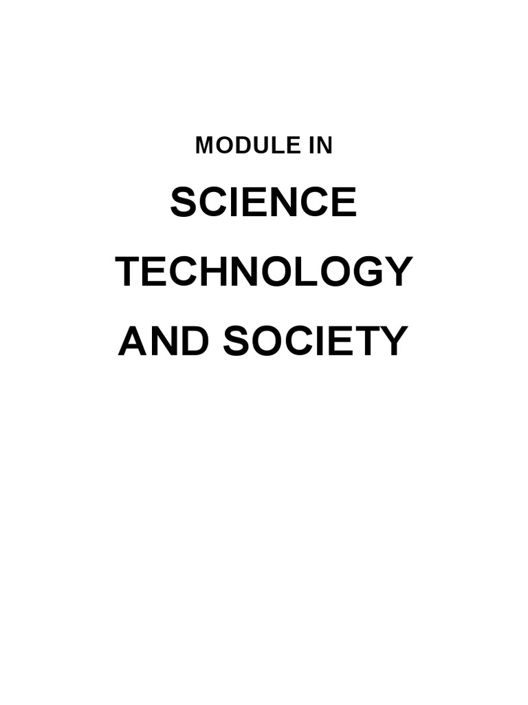 STS: Major Events in Science, Technology and Society | PDF | Science ...