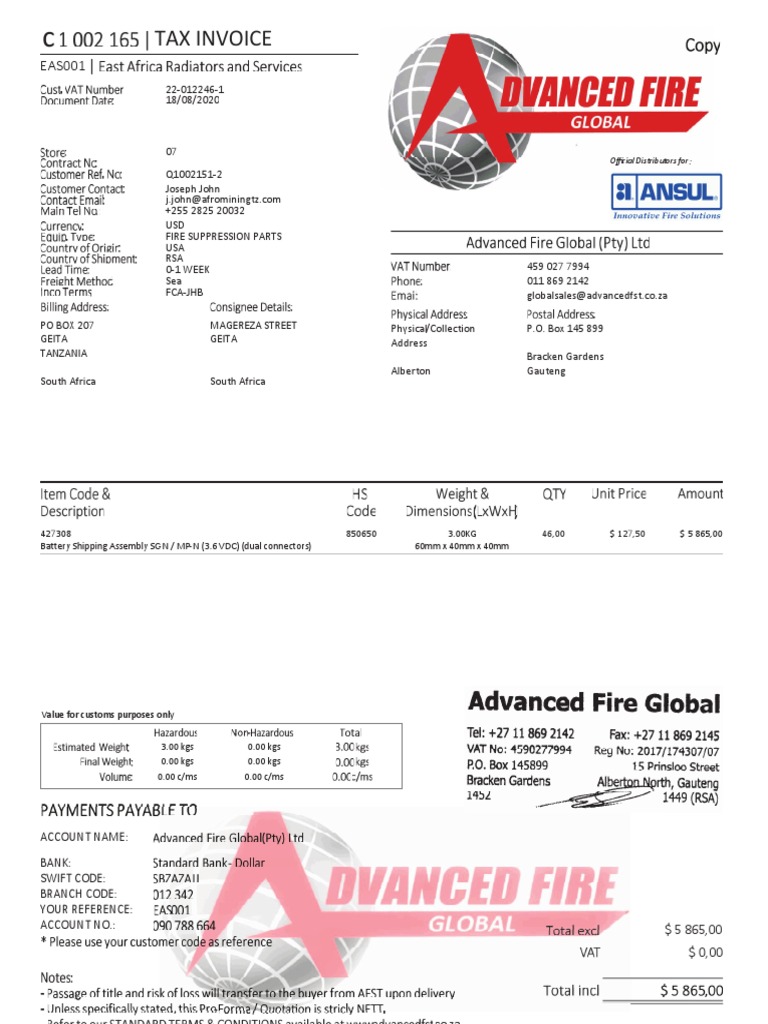 Tiles Bill and Invoice Summary | PDF