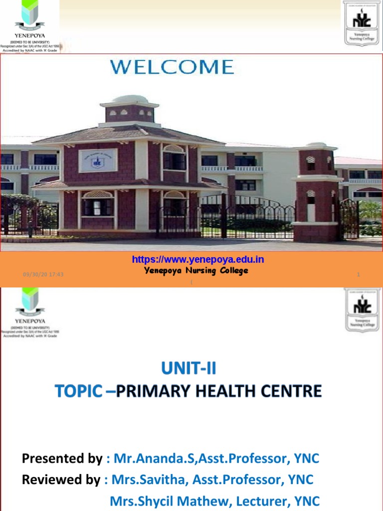 PHC vs CHC: Key Differences Explained | PDF | Health Care | Medicine