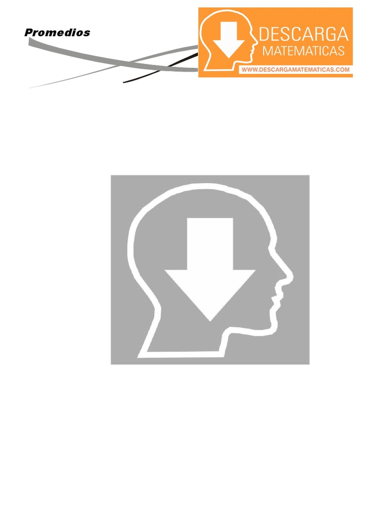 11 Teoría y Ejercicios de Promedios Segundo de Secundaria | PDF | Aritmética | Números