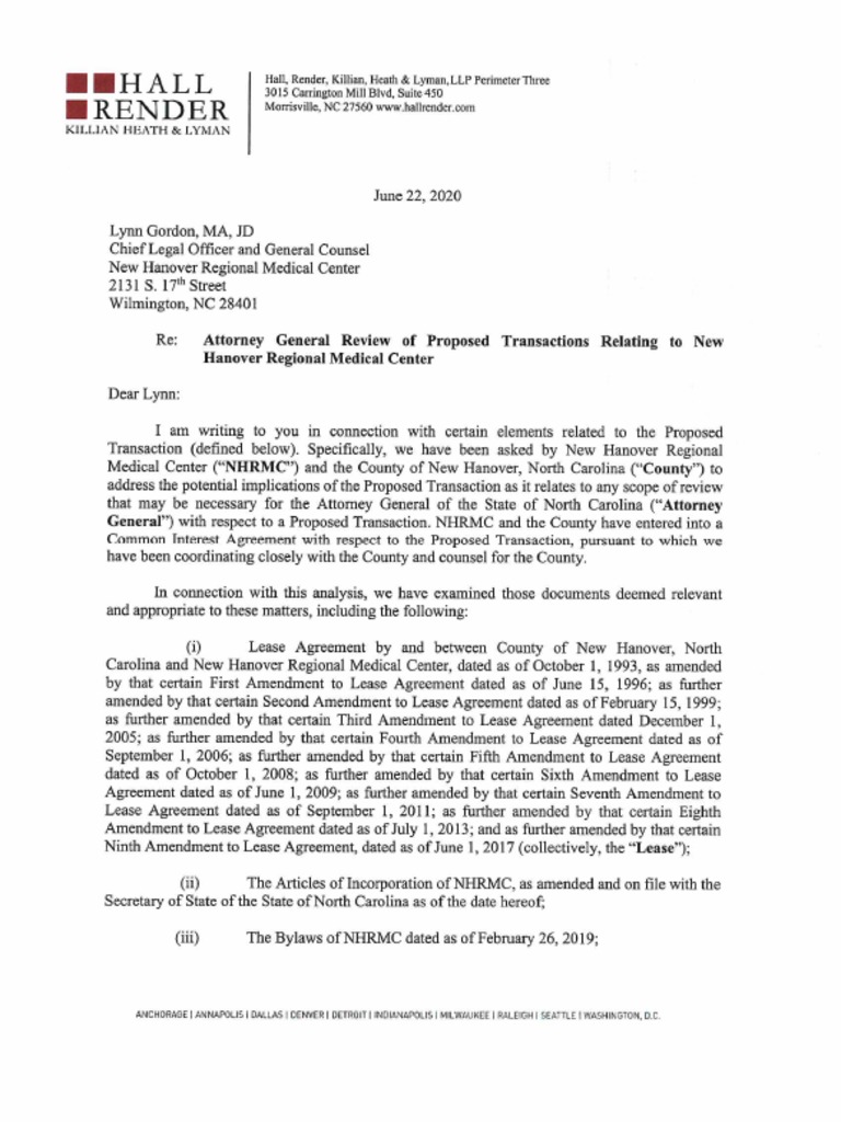 NHRMC/County Opinion - June 22 | PDF