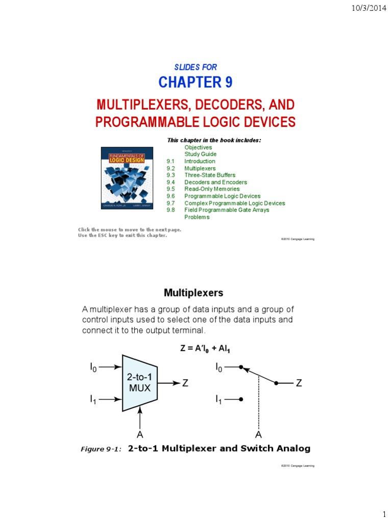 Chapter 9 | PDF | Field Programmable Gate Array | Logic Gate
