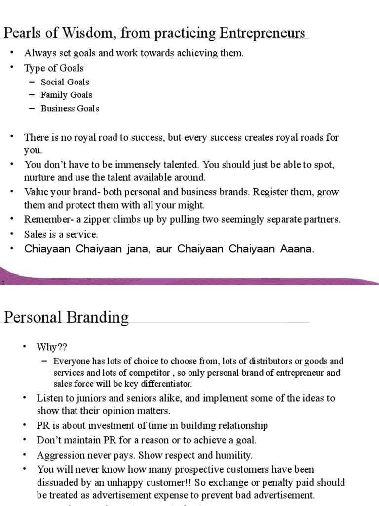 Pearls of Wisdom | PDF | Business | Communication