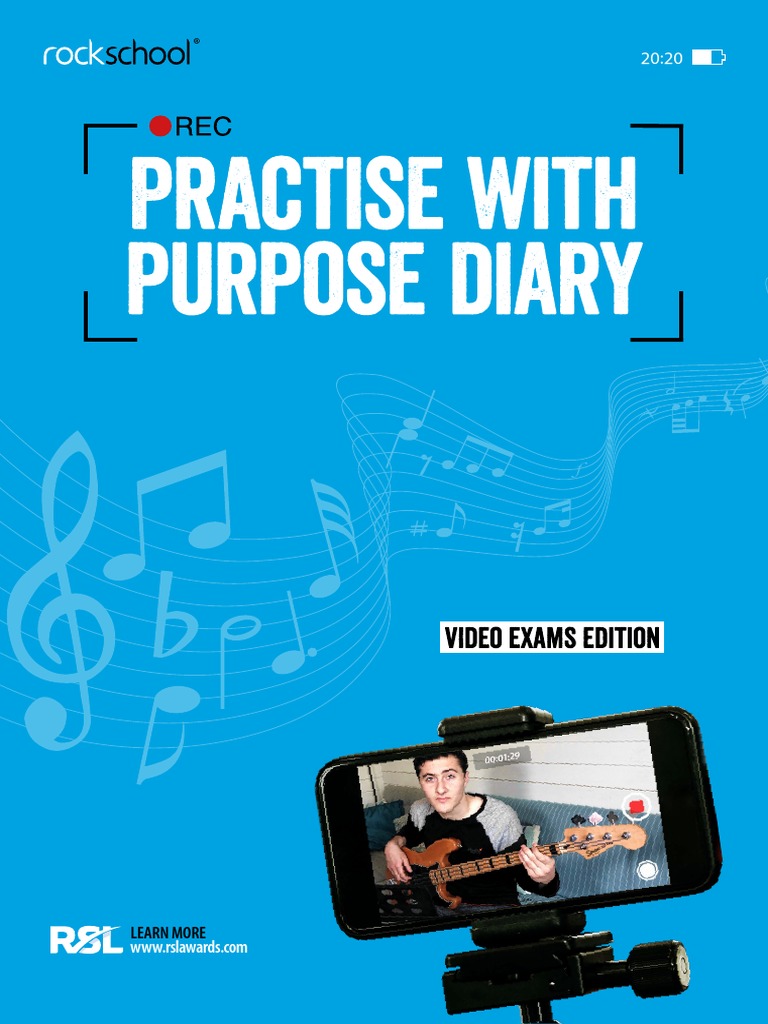Practice Diary PDF | PDF | Chord (Music) | Mode (Music)