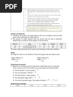 STATISTICS Grade 12 | PDF | Skewness | Quartile
