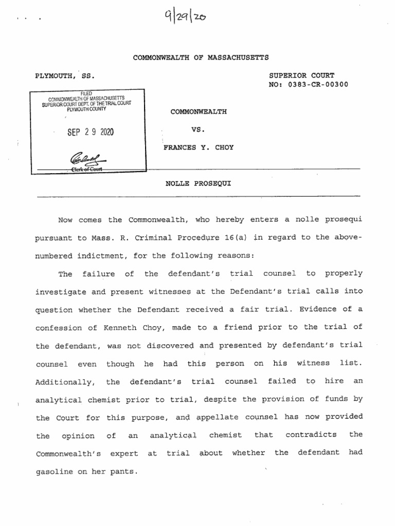 Frances Choy Decision | PDF