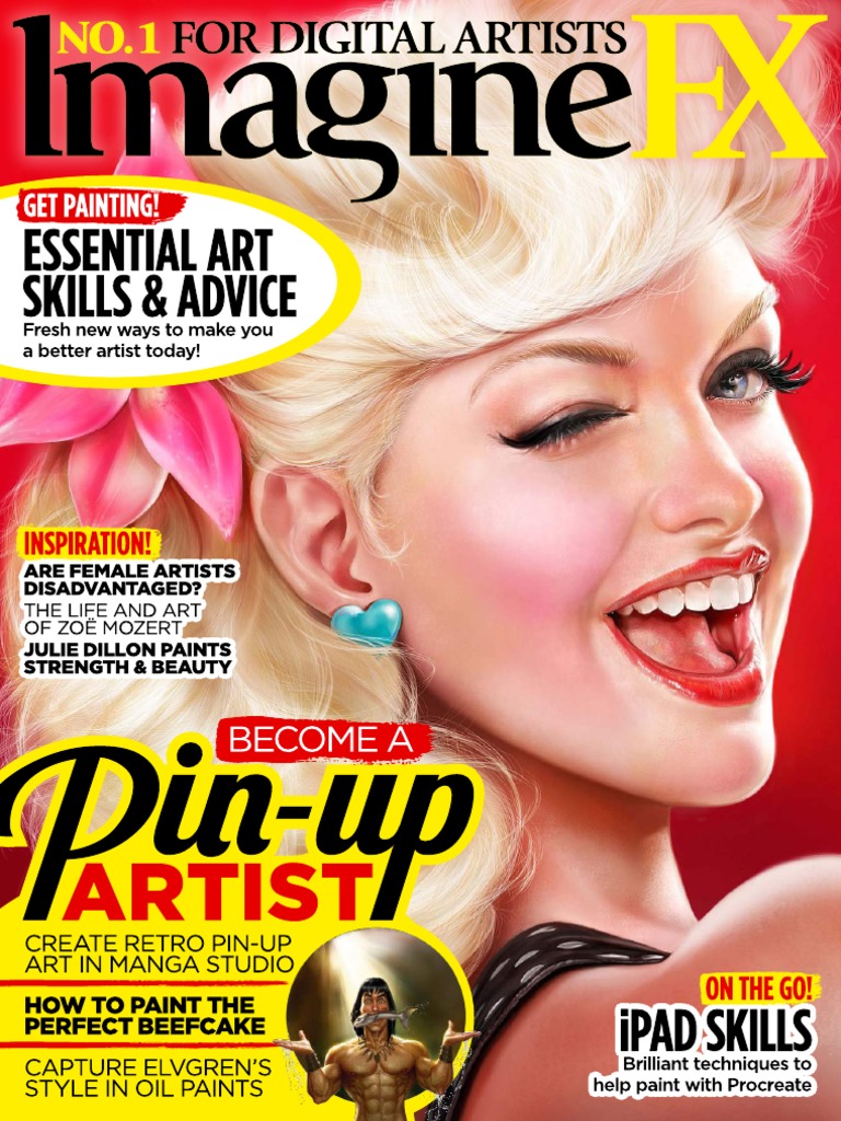 2015-07 ImagineFX PDF | PDF | Paintings