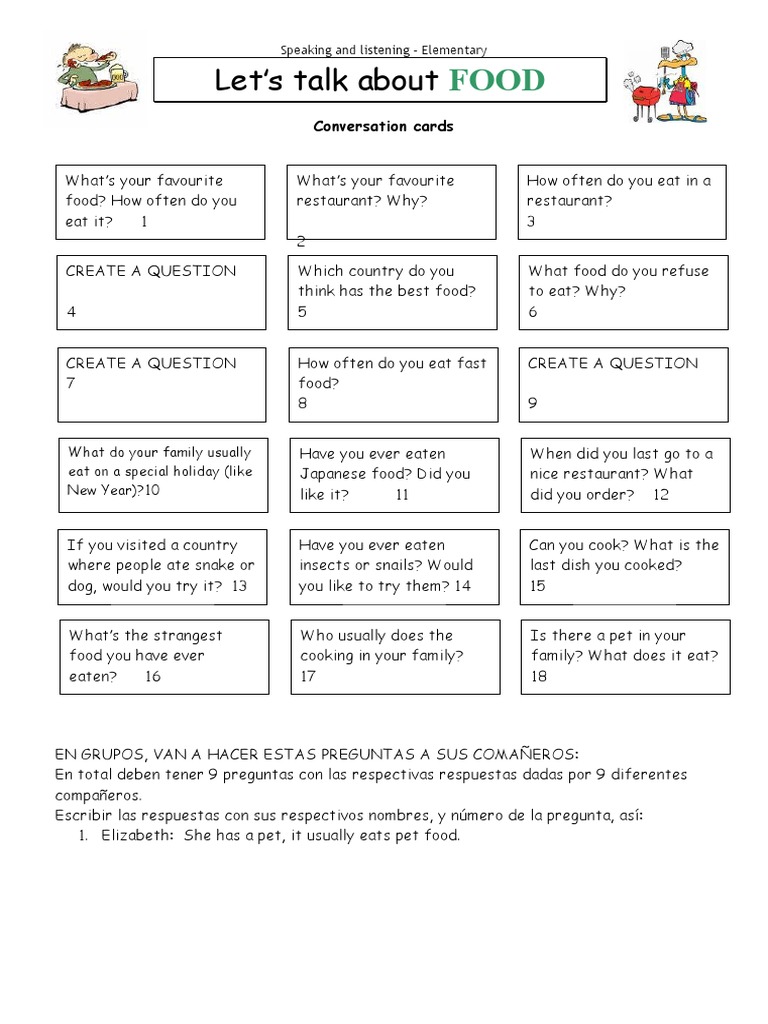 Lets Talk About Food | PDF