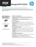 HP E877 Printer Brochure | PDF | Image Scanner | Printer (Computing)