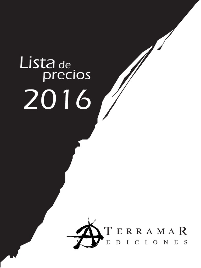 Catálogo de Ediciones Terramar | PDF | Ficción de aventura | Anarquismo