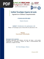 Mapa Conceptual JavaScript JARED | PDF | Script Java | Gestión de tecnología de la información