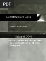 DOH Calendar of Activities | PDF | Cancer | Health Care