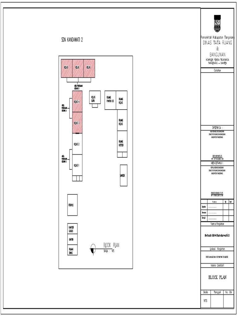 Denah Blok Plan PDF | PDF