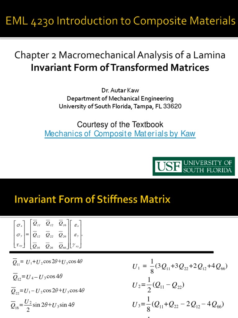 Chapter2 - 7 - Invariant Form of Transformation Matrices | PDF