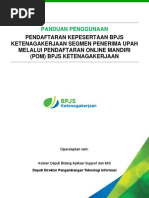 Modul Petunjuk Pendaftaran Balis PPR | PDF