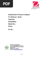 TEMPLATE FOR OPERATIONAL QUALIFICATION PROTOCOL - Pharmaceutical ...