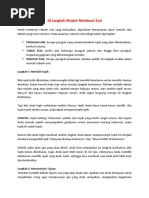 Panduan Penulisan Esai Ilmiah | PDF
