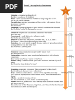 Literary Devices Worksheet | PDF | Linguistics